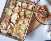 Buffalo Chicken Potato Chip Nachos Recipe - Perfect for Gameday!