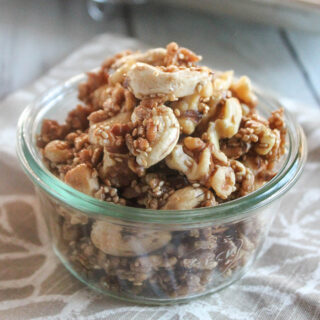 Crispy Puffed Rice Cereal Snacks - A Slightly Sweet and Savory Snack