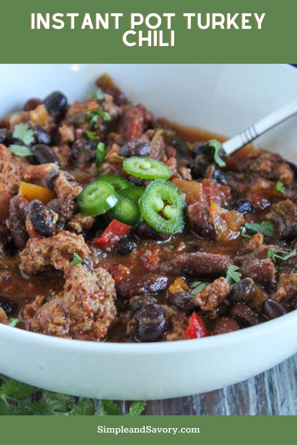 Healthy & Delicious Instant Pot Turkey Zucchini Chili Recipe