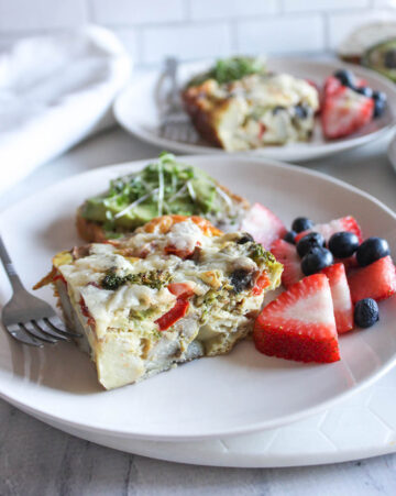 Vegetable Breakfast Casserole - Easy Breakfast Idea
