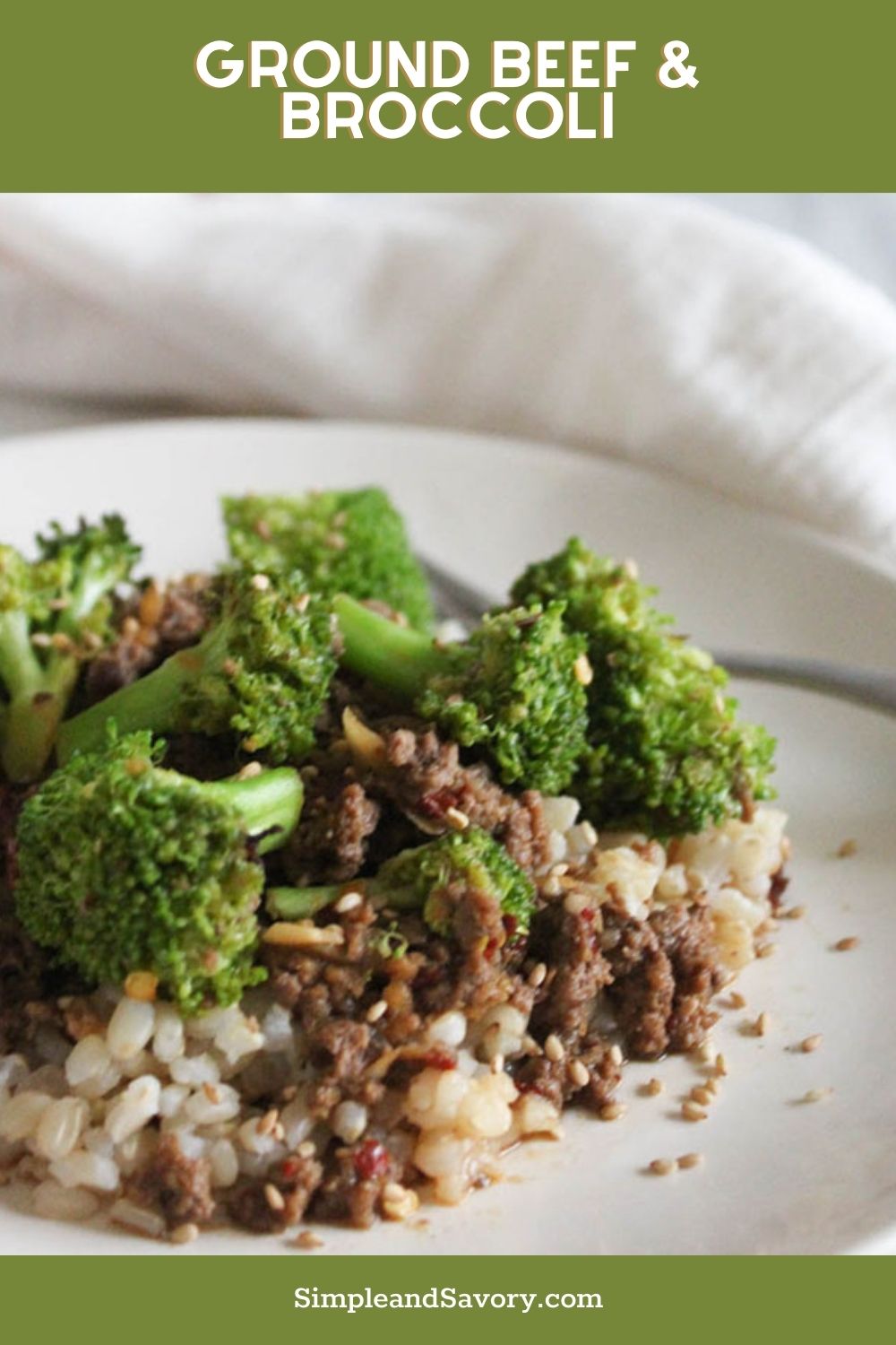 Ground Beef And Broccoli Recipe Easy 30 Minute Dinner