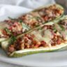 Stuffed Zucchini with Ground Beef and Rice Recipe - Simple And Savory