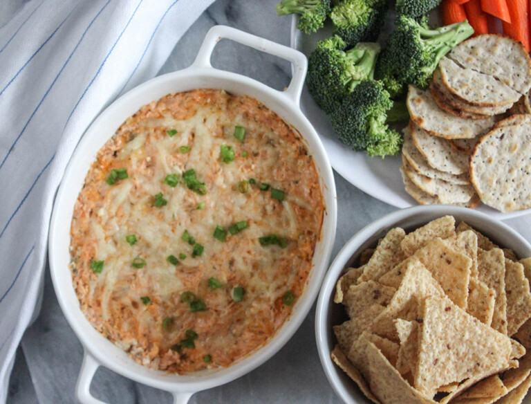Buffalo Chicken Dip Without Cream Cheese Recipe - Simple And Savory