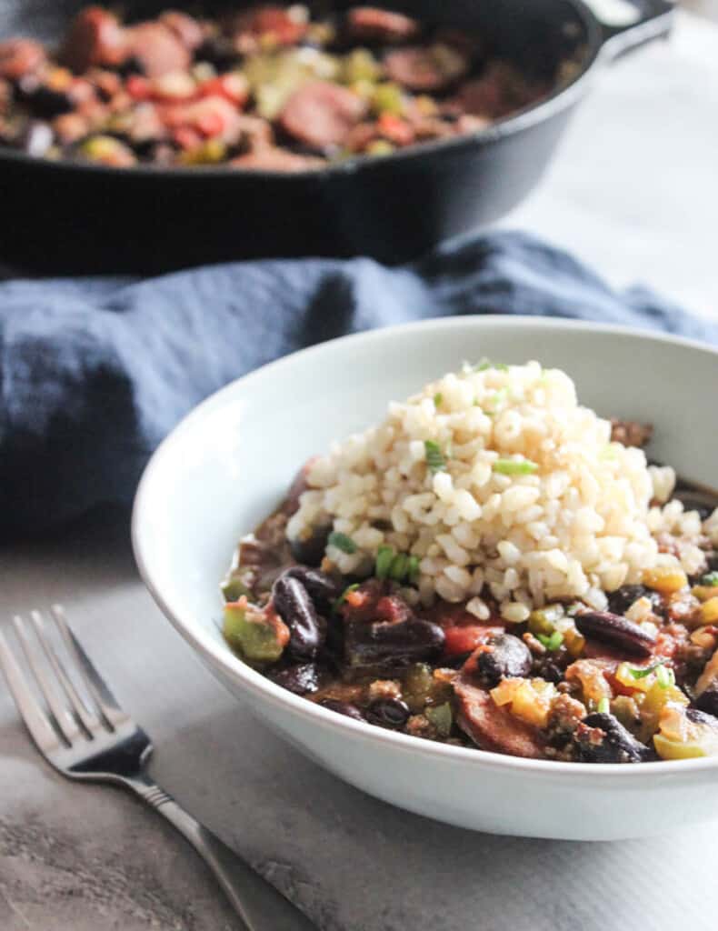 Easy Red Beans and Rice with Ground Beef Recipe - Simple And Savory