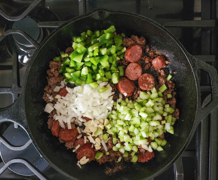 Easy Red Beans and Rice with Ground Beef Recipe - Simple And Savory