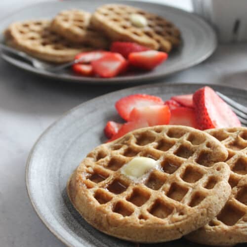 Whole Wheat Buttermilk Waffles Recipe - Simple And Savory