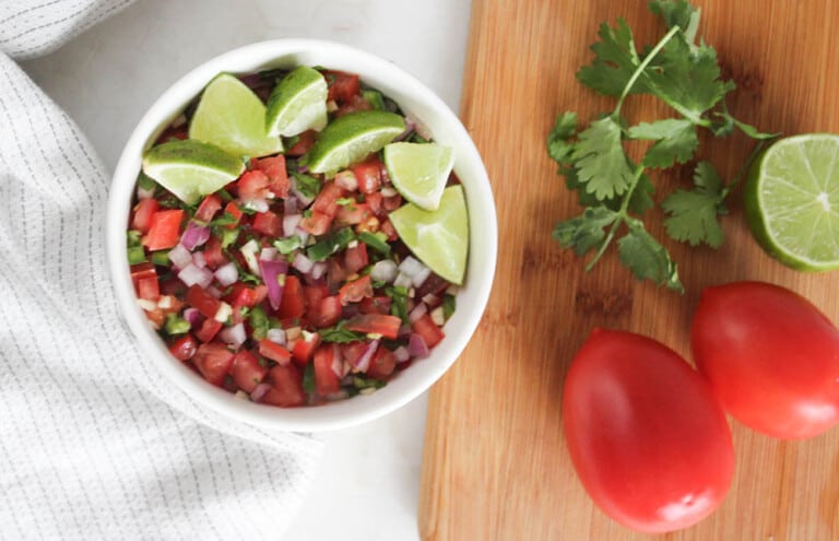 Easy Chipotle Pico De Gallo Recipe - Simple And Savory