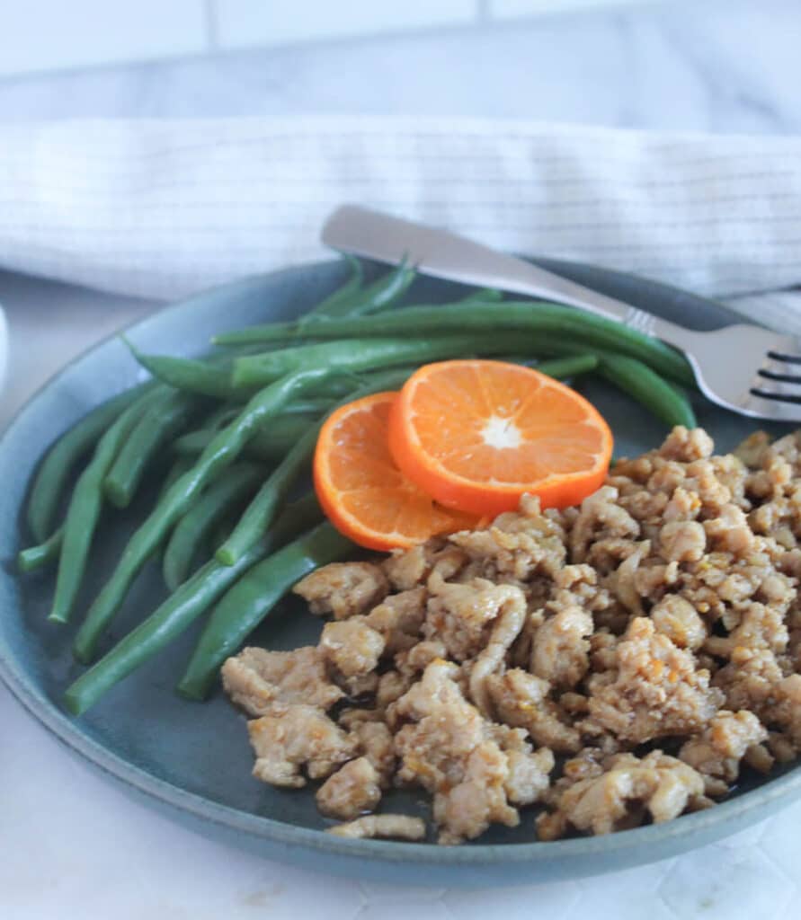 Easy Orange Ground Chicken Recipe - Simple And Savory