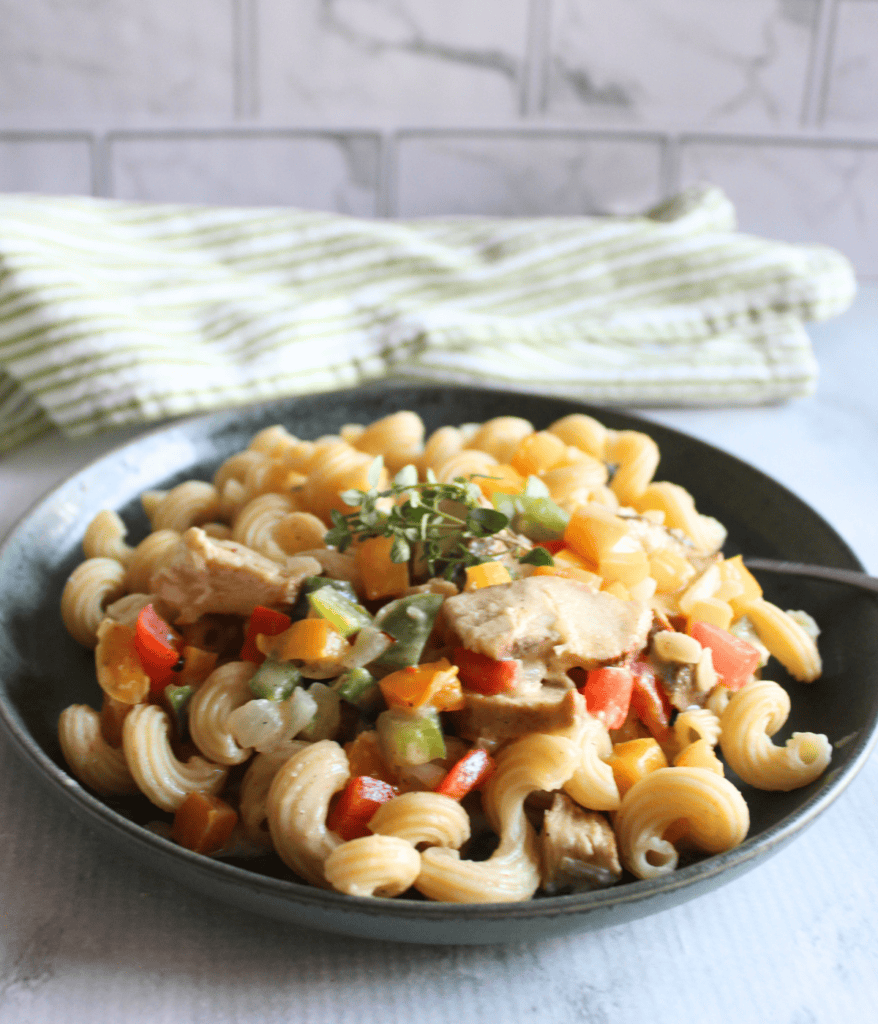 Creamy Rasta Pasta with Chicken - Ready in 30 Minutes